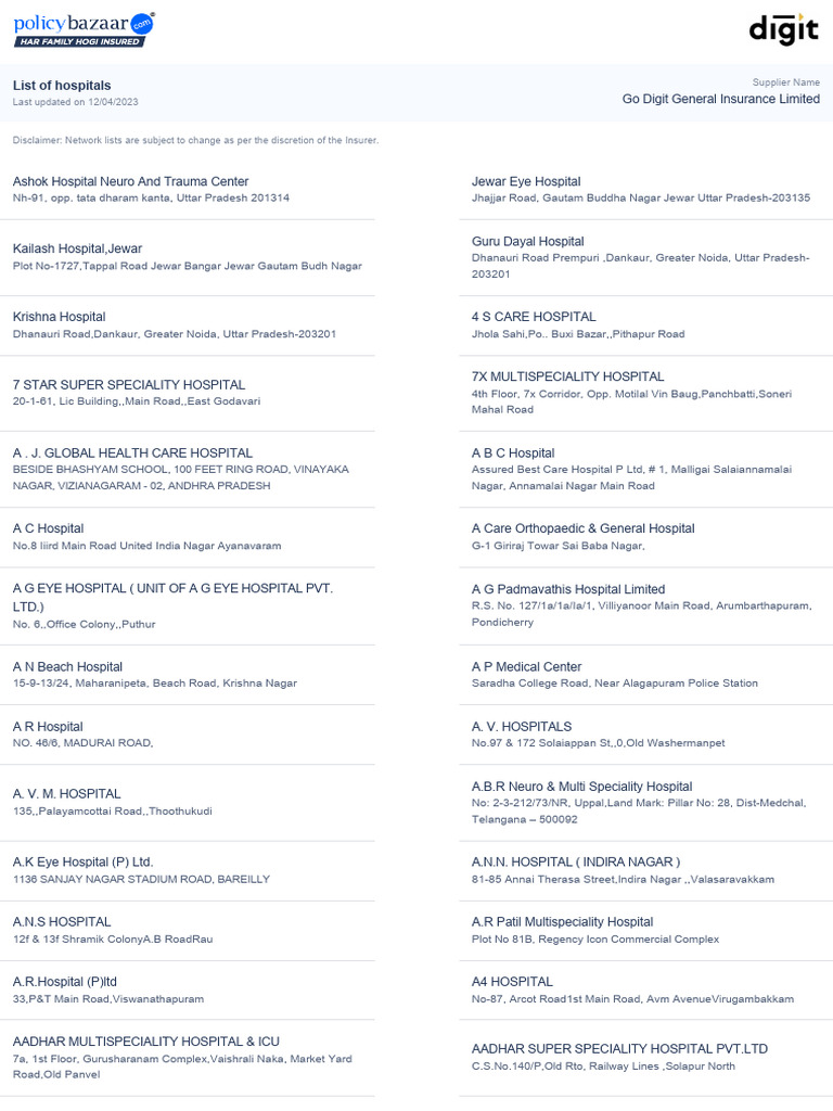 Digit | PDF | Medicine | Health Care