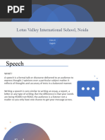 Example of a 1st Speaker Debate Speech | PDF