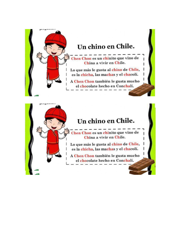 texto letra Ch | PDF