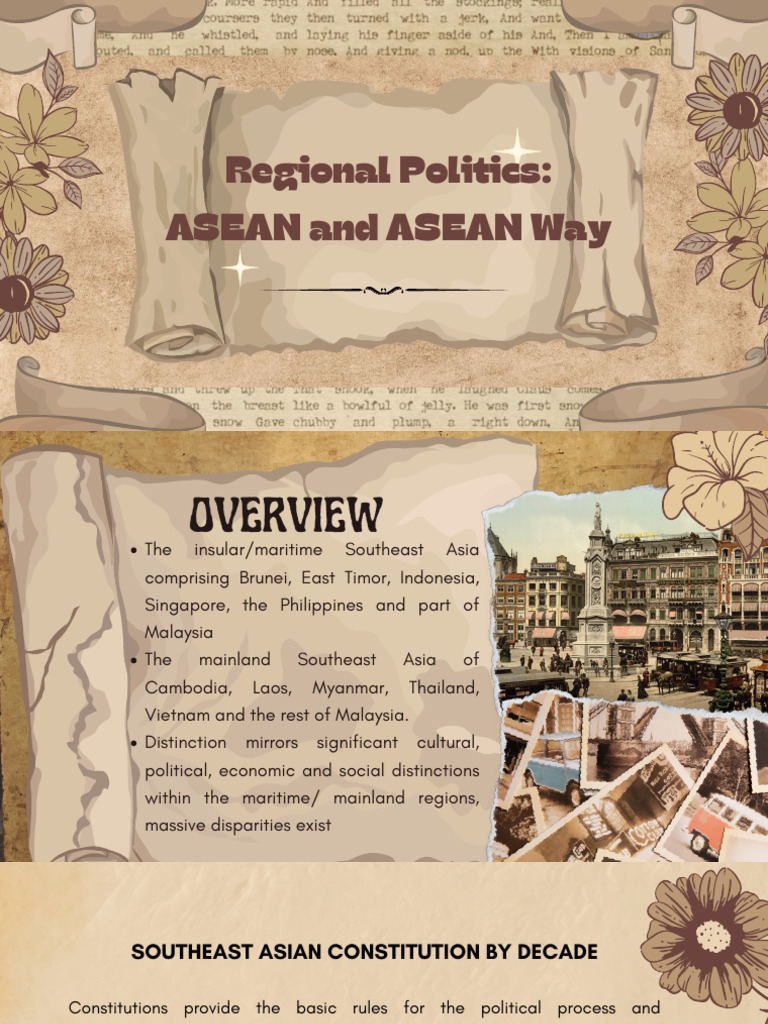 ASEAN and ASEAN WAY | PDF | Prime Minister | Thailand