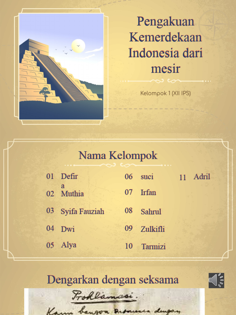 Mesir Kelompok Satu-1 | PDF