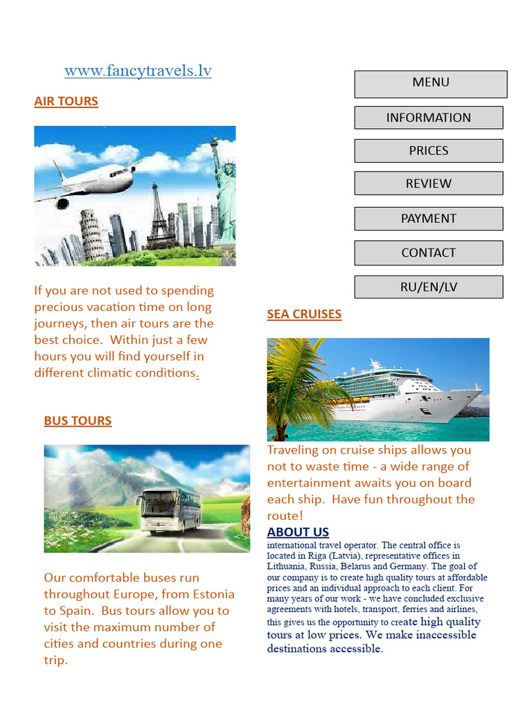 Affordable European Travel Tours | PDF