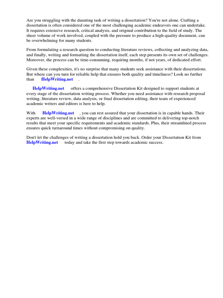 Dissertation Kit | PDF | Thesis | Cognition