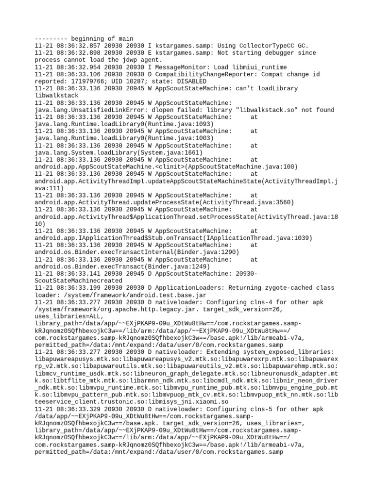 Logcat | PDF | Android (Operating System) | Java (Programming Language)