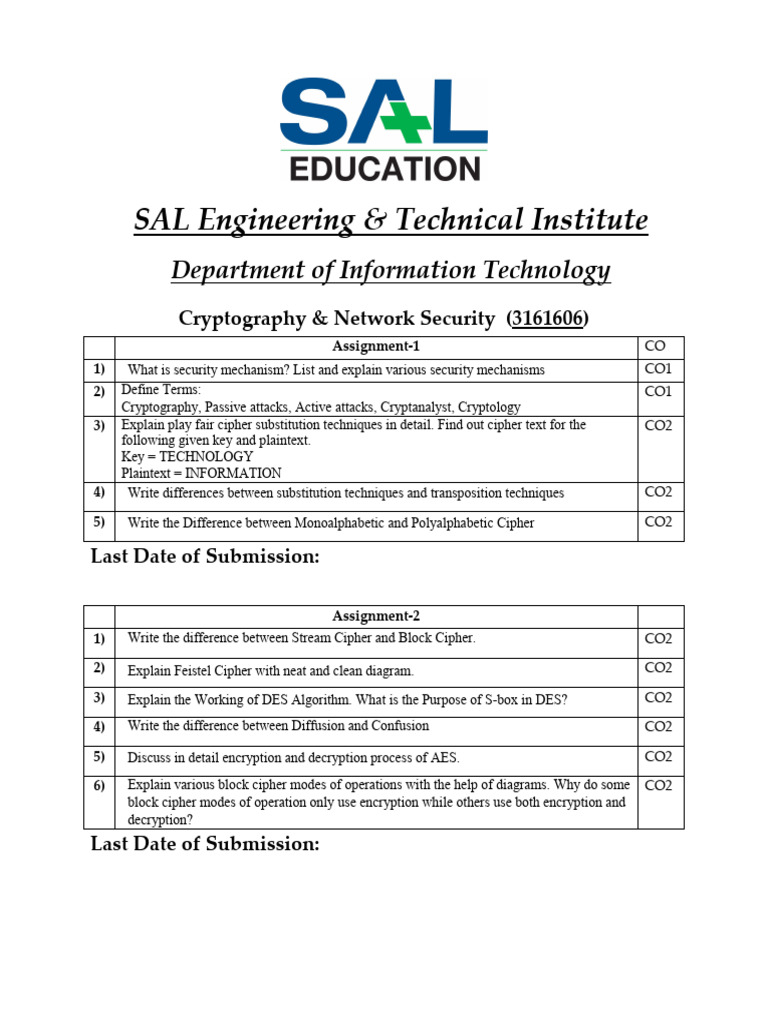 8.CNS Assignment | Download Free PDF | Cryptography | Encryption