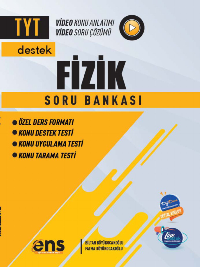 Ens Yayincilik Tyt Fizik Destek Soru Bankasi PDF Indir 12482 | PDF