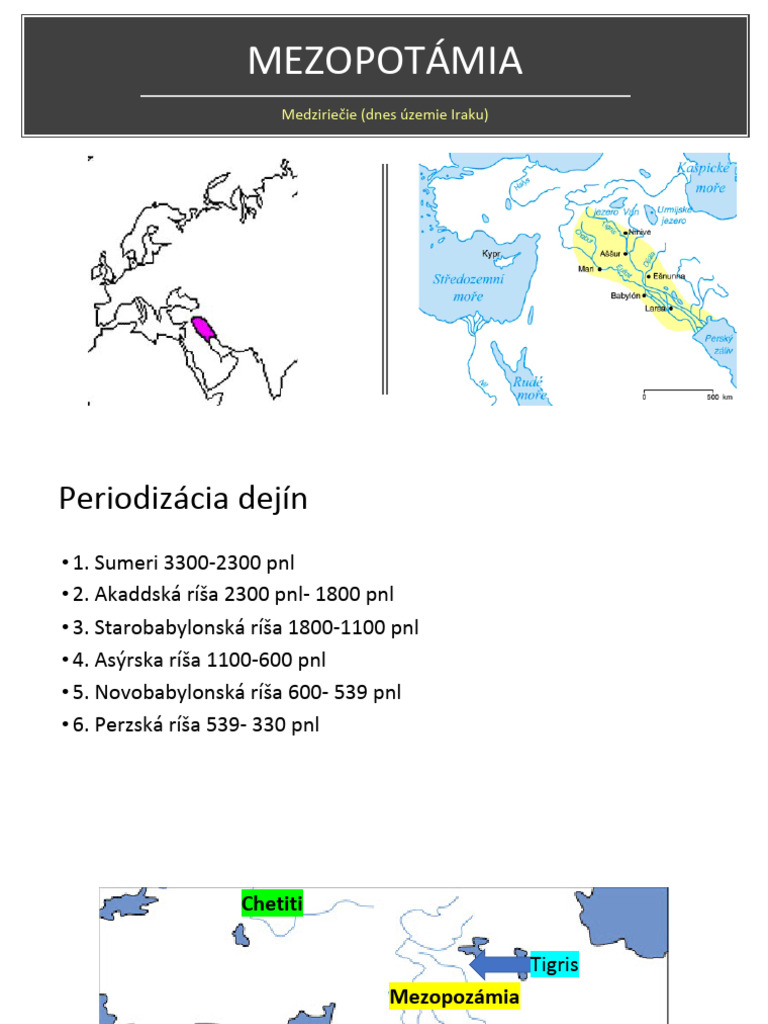 Mezopotámia Dejepis | PDF