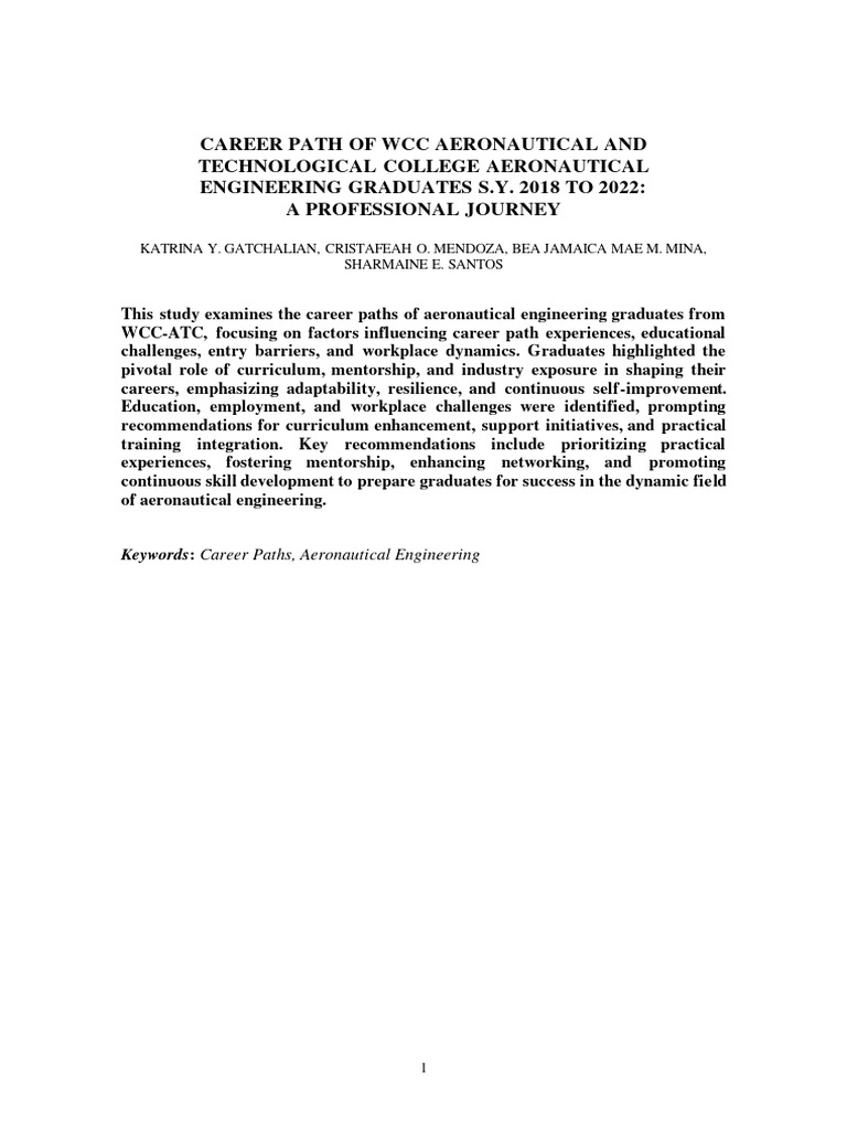 Imrad Career Paths | PDF | Psychological Resilience | Mentorship