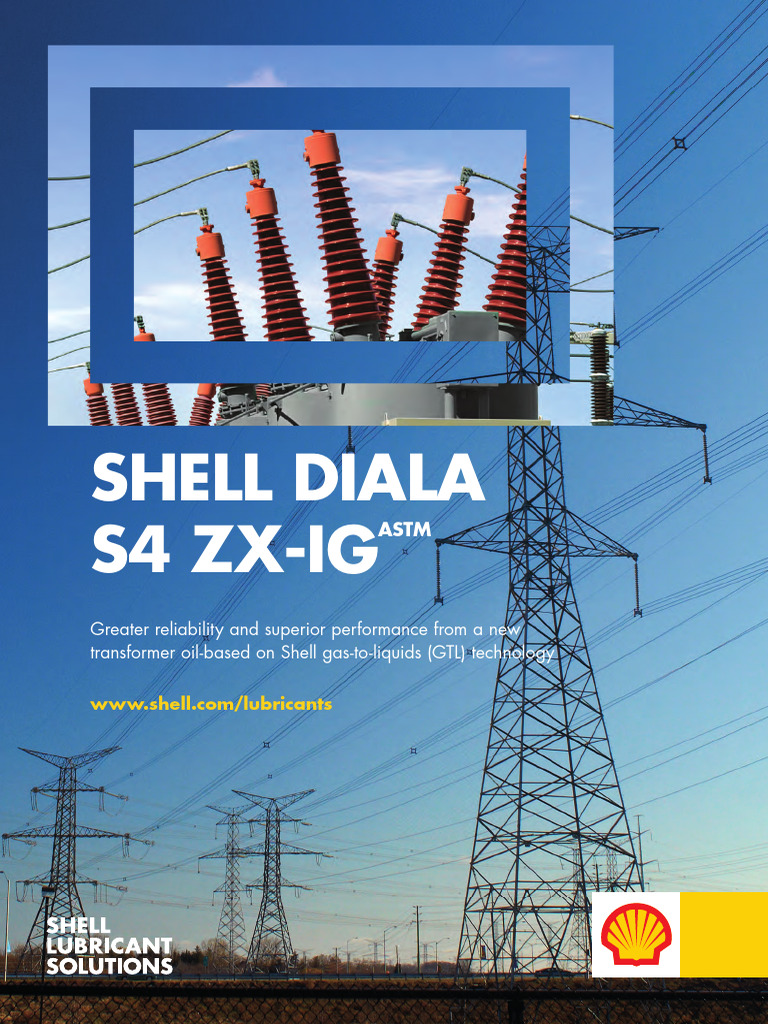 Shell Diala S4 ZX IG Brochure | Download Free PDF | Transformer | Petroleum
