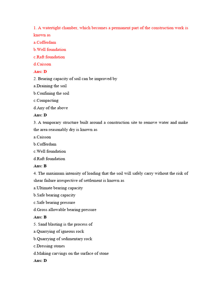 Building Construction Model Exam | PDF | Roof | Framing (Construction)