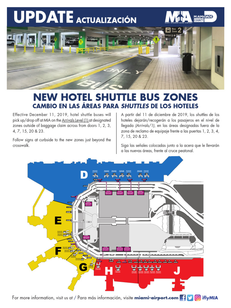 Hotel Shuttle Bus Relocation Flyer | PDF
