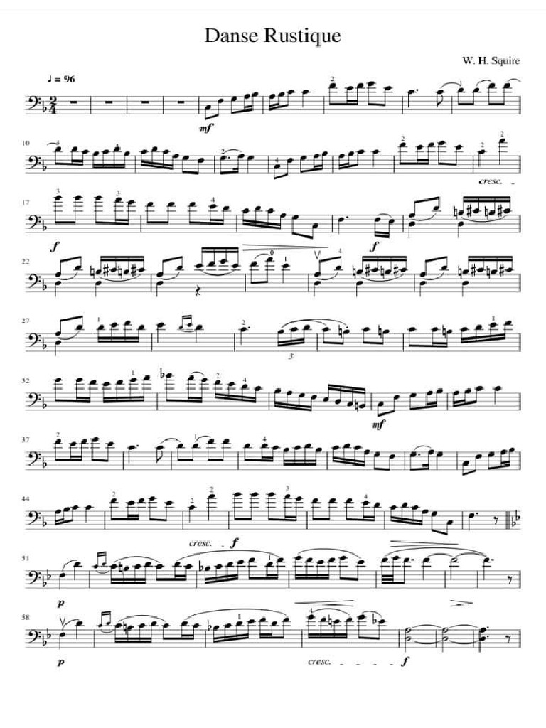 Danse Rustique | PDF