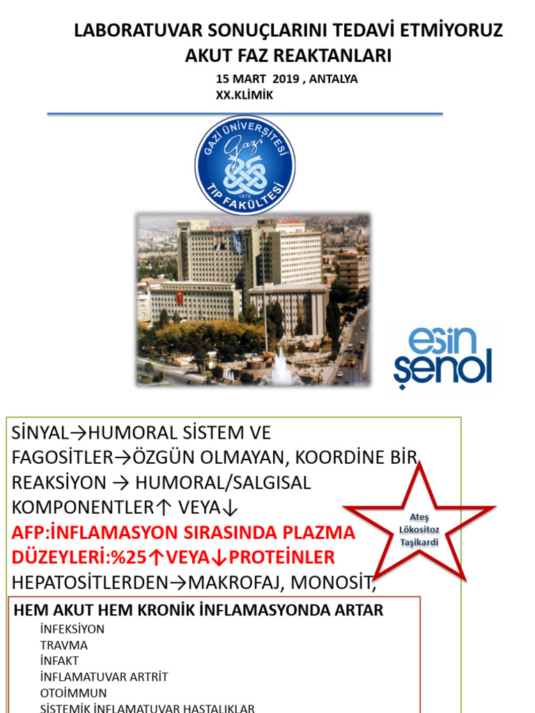 Akut Faz Reaktanları | PDF