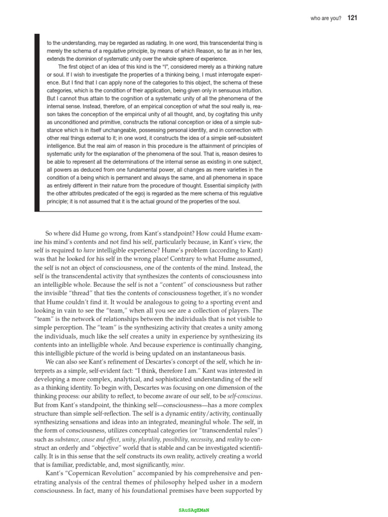 Uts 3 | PDF | Unconscious Mind | Immanuel Kant