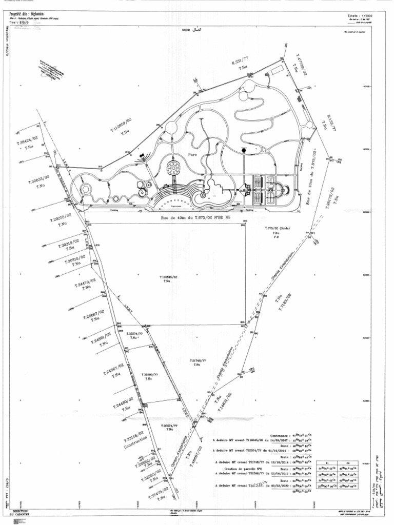 Plans Cadastral Ena 2 | PDF