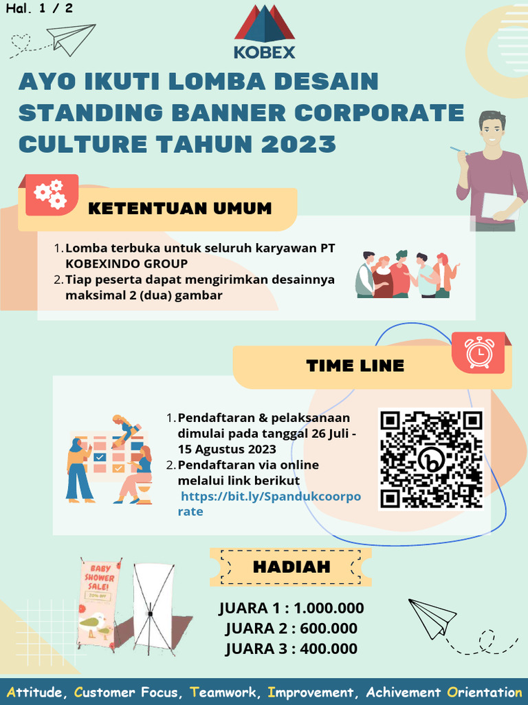 Flyer Lomba Spanduk Corporate Culture REV - Compressed | PDF ...