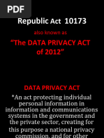 REPUBLIC ACT NO 10173 - Data Privacy Act+Chapter VIII-Penalties | PDF ...