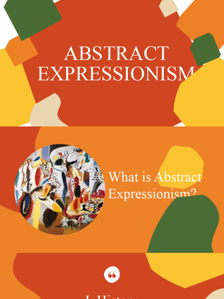 Abstract Expressionism | PDF
