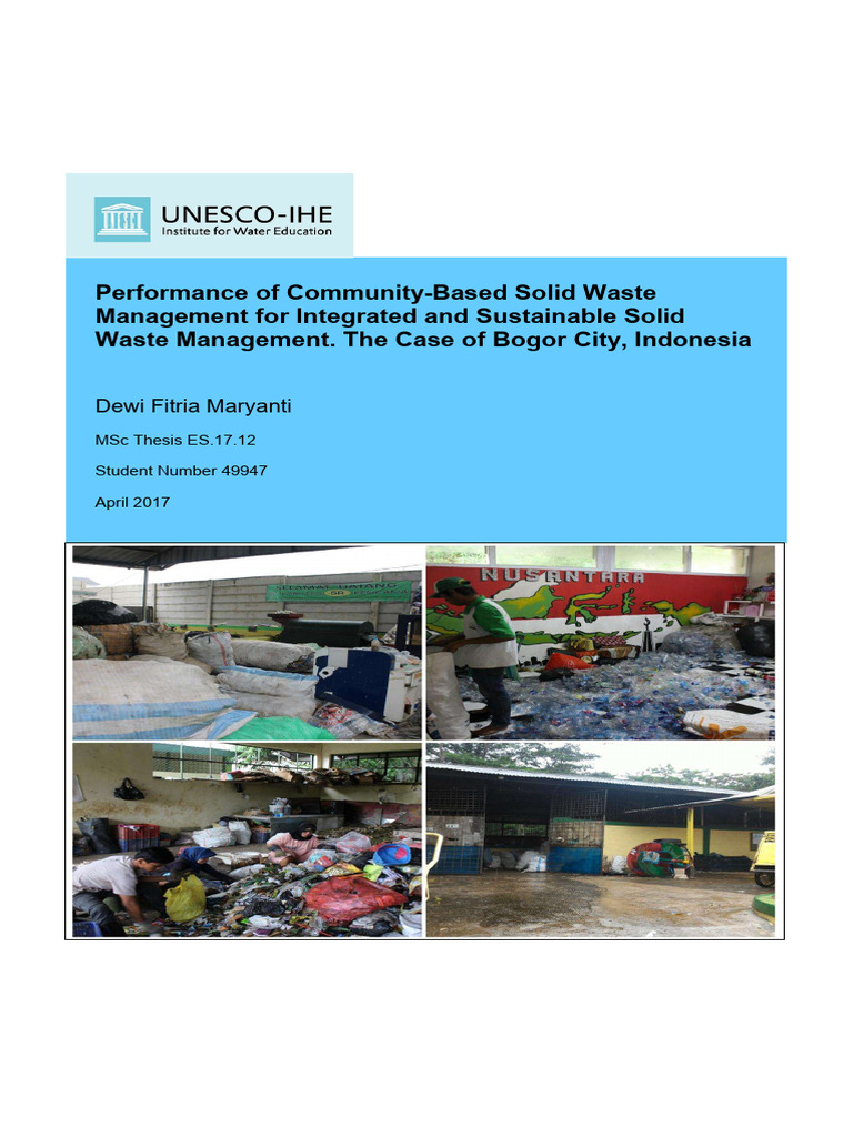 KMS Studi 20180724054702 | PDF | Waste Management | Waste