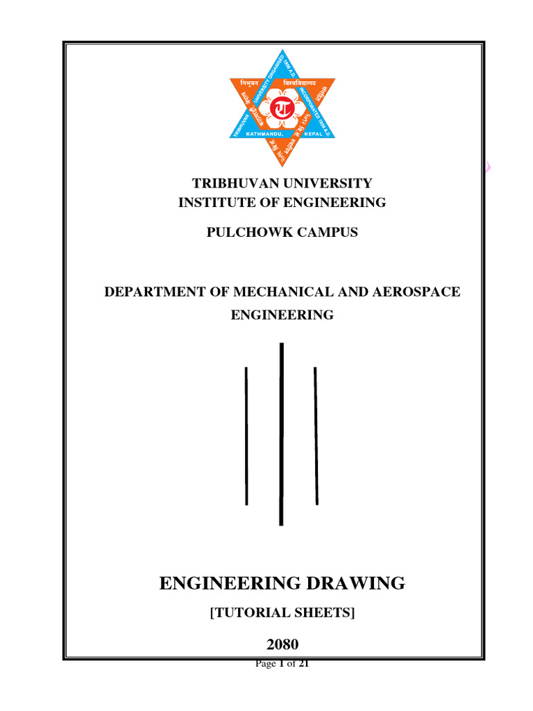 Engineering Drawing 2080 Draft | PDF | Shape | Circle