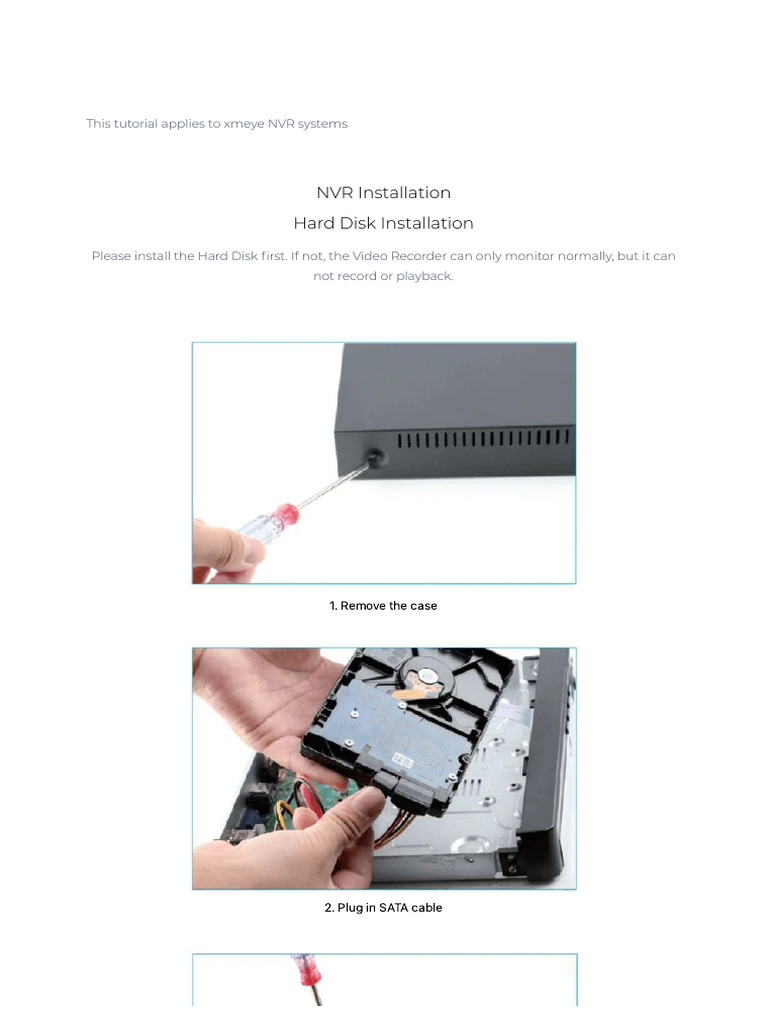 XMeye NVR Security Camera Systems Manuals | PDF | Password | Transport ...