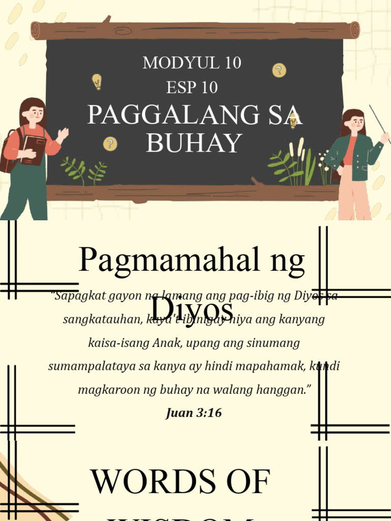 Esp 10 Module 10 Students | PDF