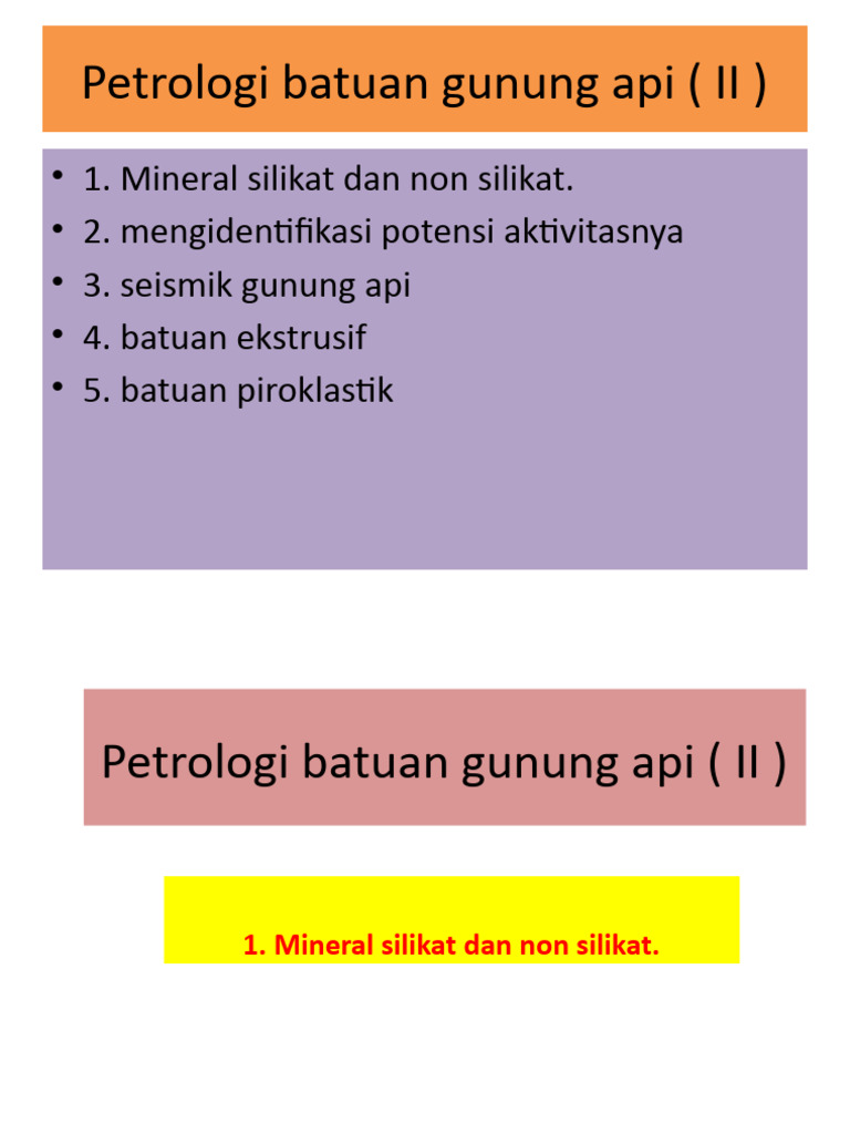 Petrologi Jooos | PDF | Ilmu Sosial | Teknologi & Rekayasa