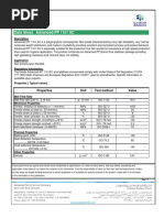 K1111 Homo Polypropylene Datasheet | PDF