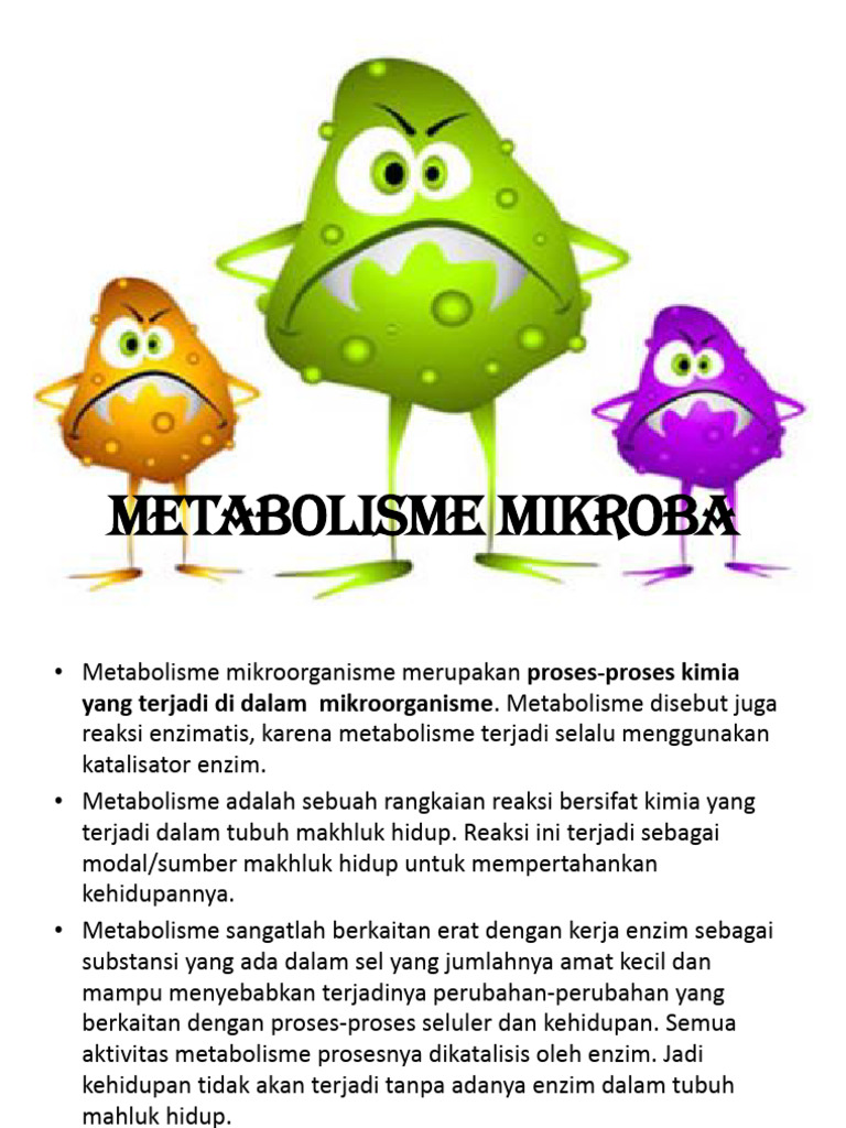 Proses Metabolisme Mikroba dan Nutrisi | PDF