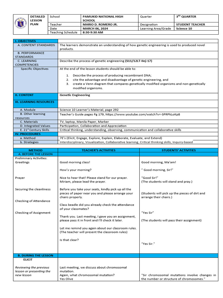 Genetic Engineering Pdf Genetically Modified Organism Genetic