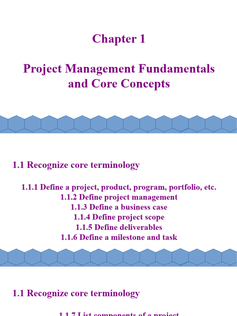 PMI Ready - 1.0 PM Fundamental & Core (Day 1) | PDF | Project ...
