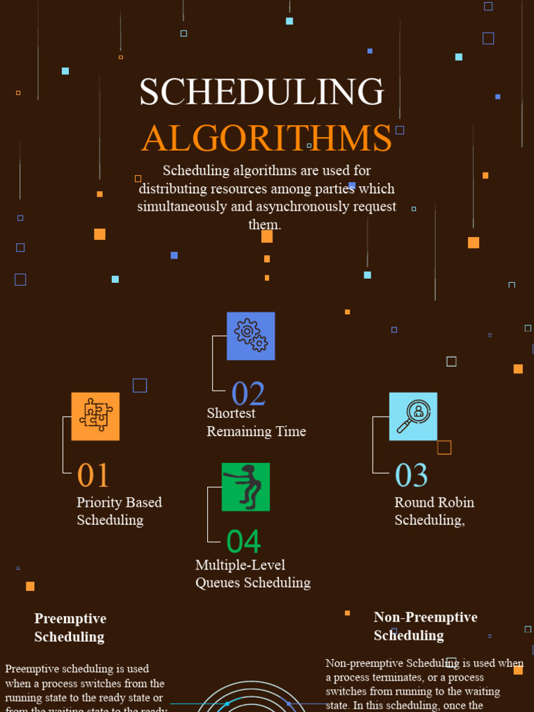 Schedule Algorithm Pdf Scheduling Computing Process Computing 