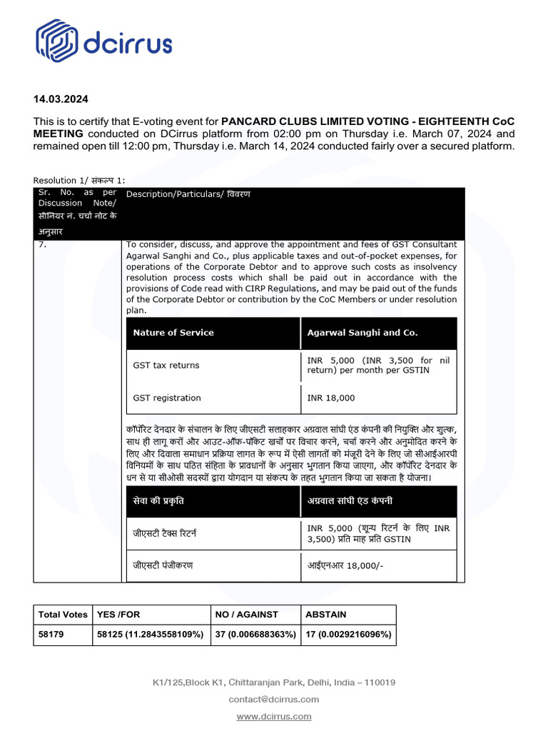 Certificate 18th Phase | PDF