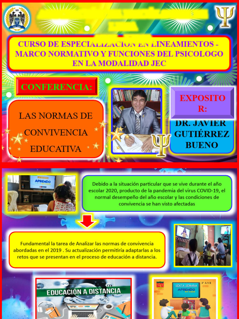 1 Normas de Convivencia Educativa | PDF | Comportamiento | Sicología