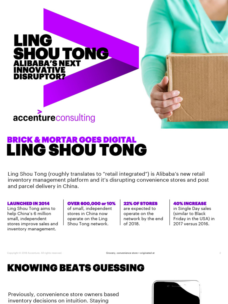 Ling Shou Tong: Alibaba'S Next Innovative Disruptor? | PDF | E Commerce ...