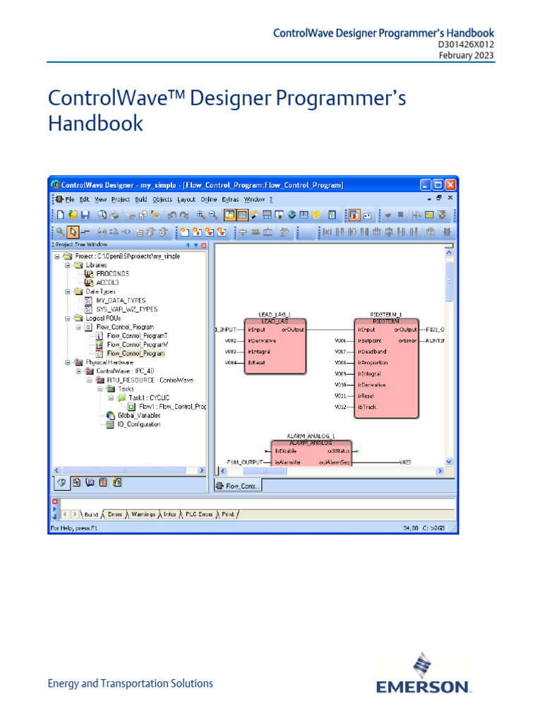 Controlwave Designer Programmer S Handbook en 178780 | PDF | Variable ...