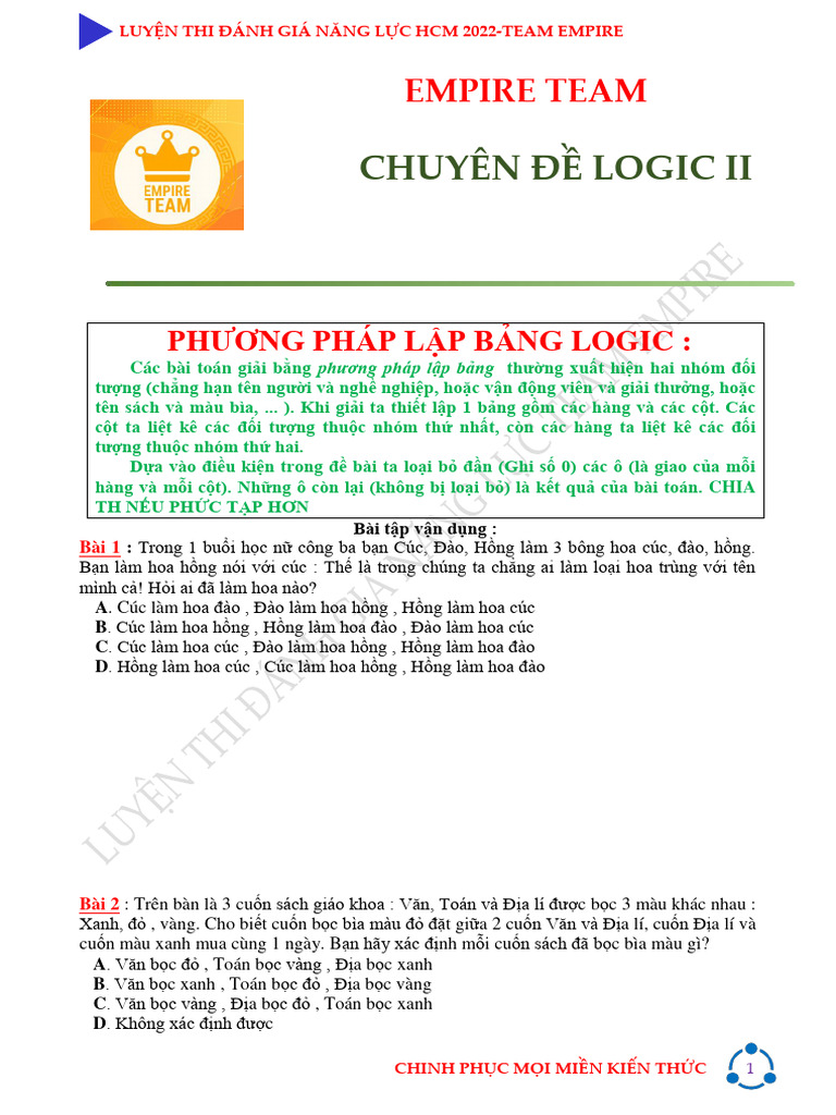 Logic Bui 2 - Empire | PDF