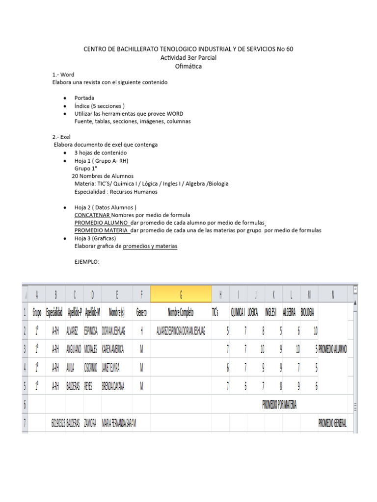 Evaluacion TIC'S | PDF