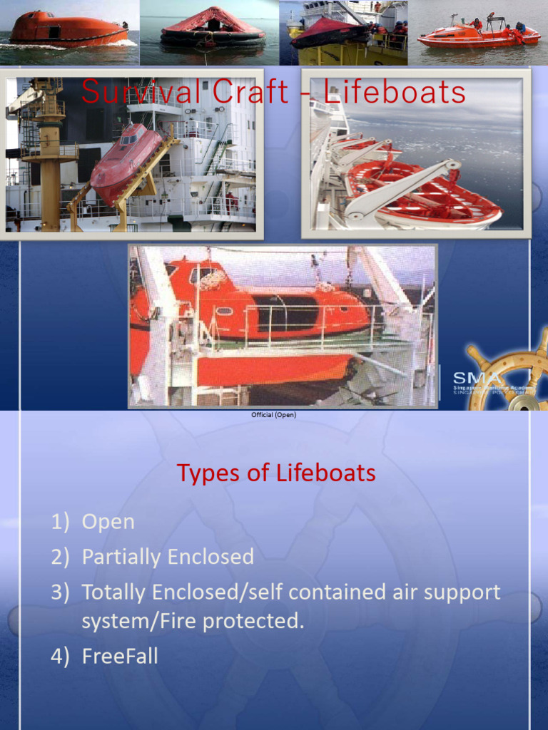5-PSCRB Types of Lifeboat | PDF | Ships | Water Transport