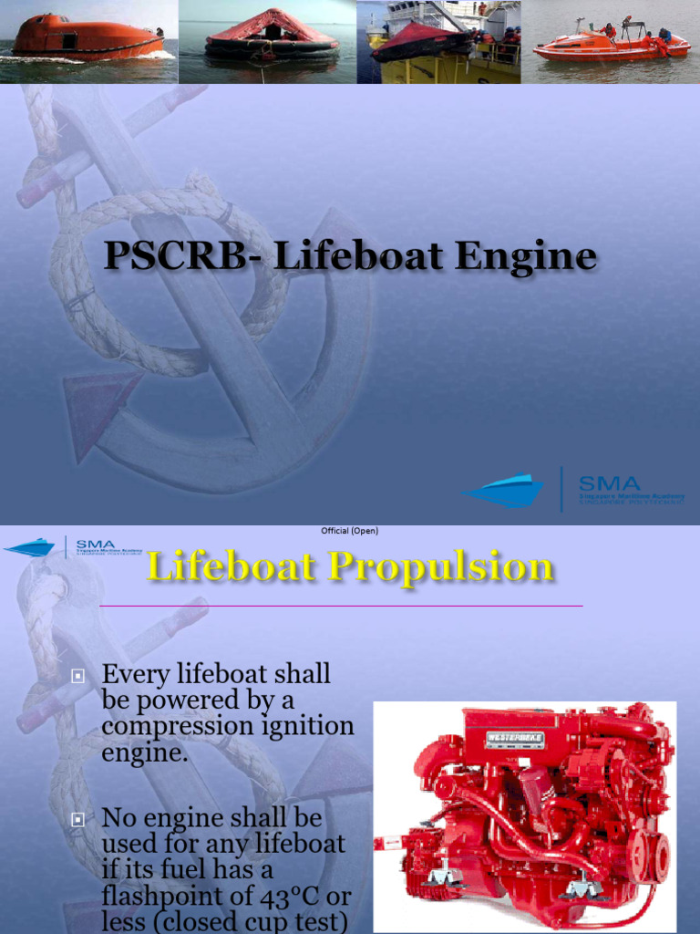10-PSCRB Lifeboat Engines | PDF | Throttle | Engines