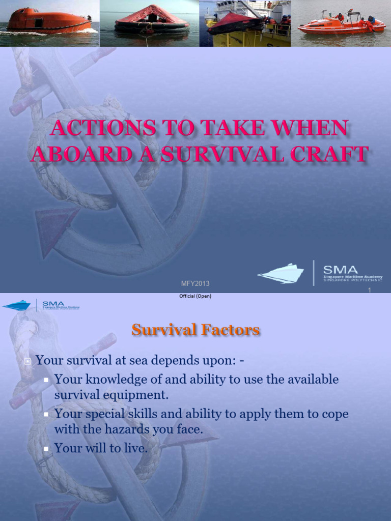 4-PSCRB Actions To Take Aboard A Craft | PDF | Water