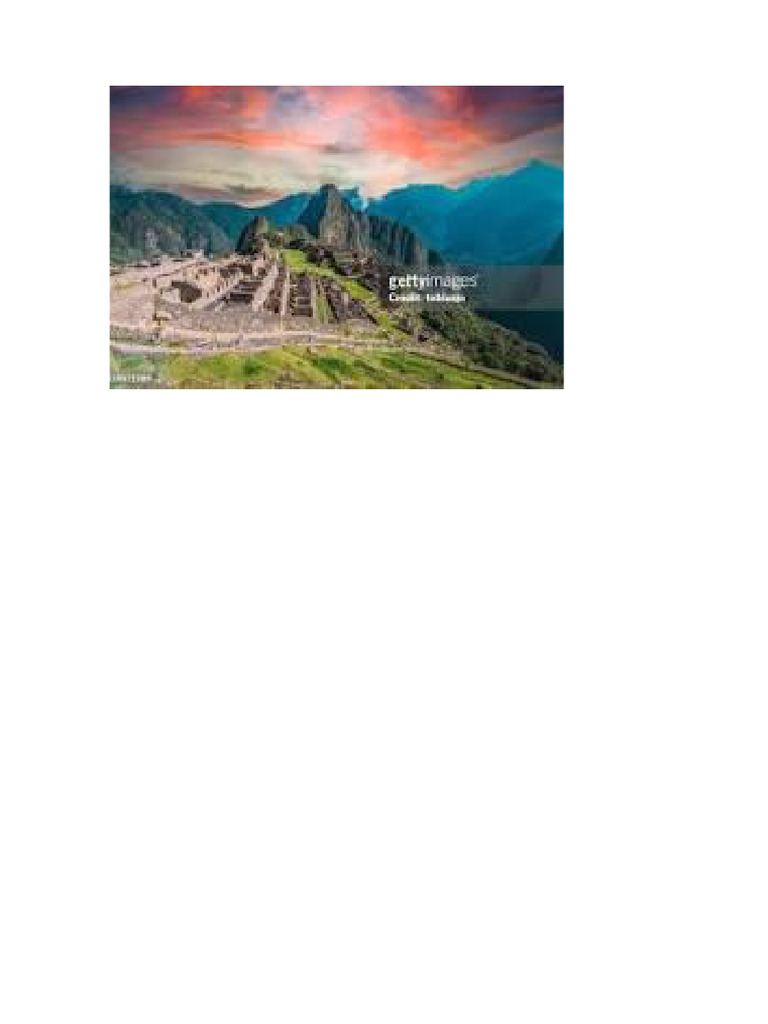 machu picchu | PDF