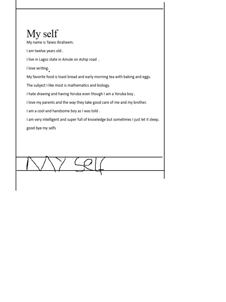 About ME | PDF