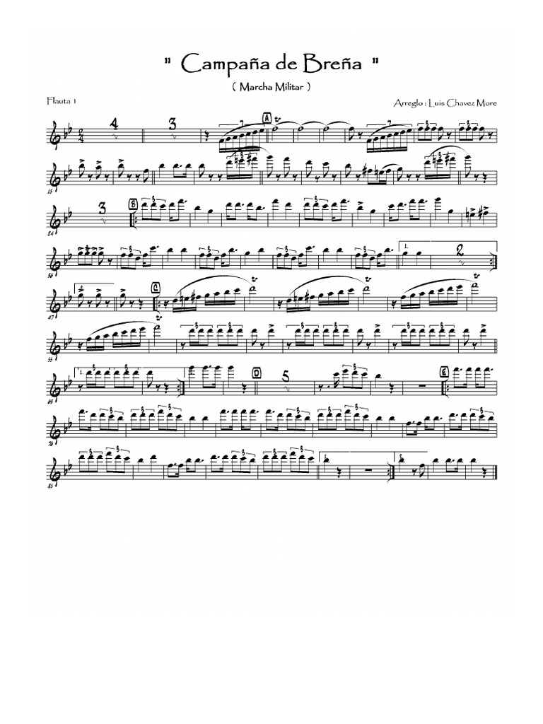 Flute 1 | PDF