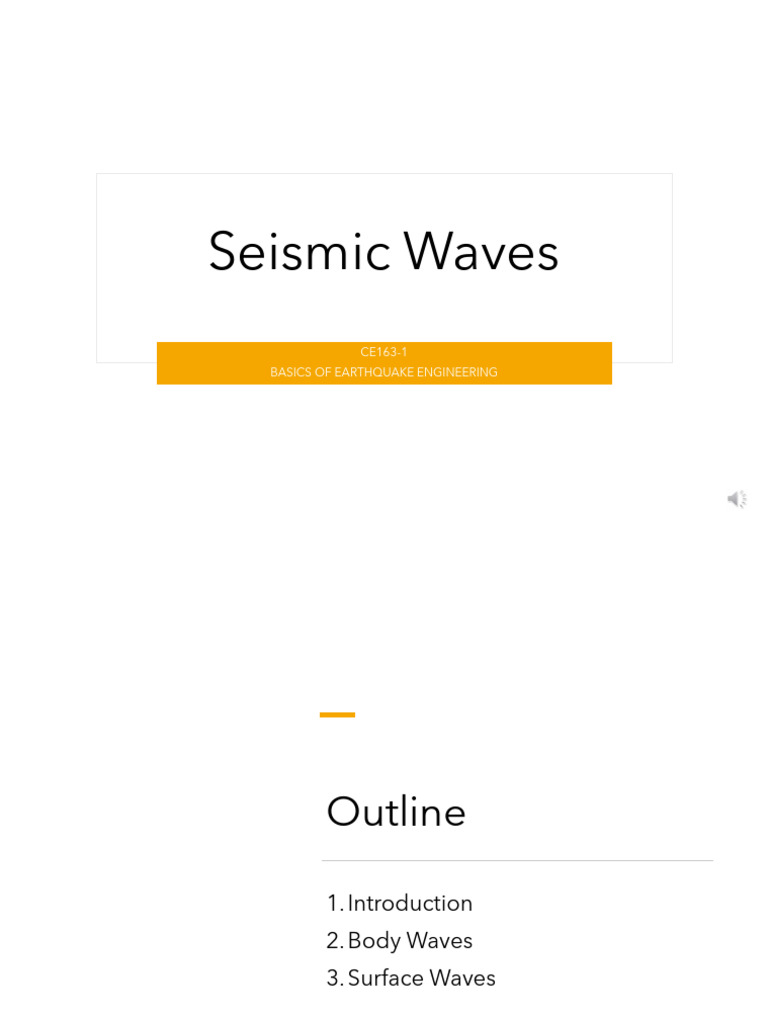 4 - Seismic Waves | PDF | Waves | Earthquakes