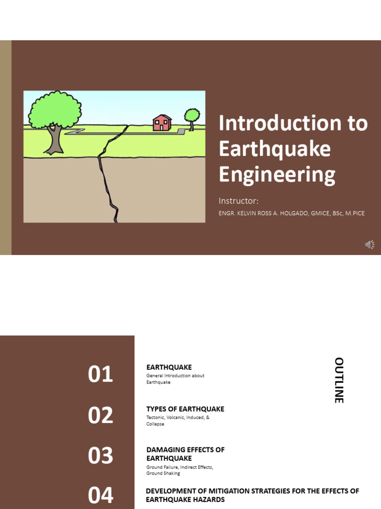 Earthquake Engineering Fundamentals | PDF | Earthquakes | Volcano