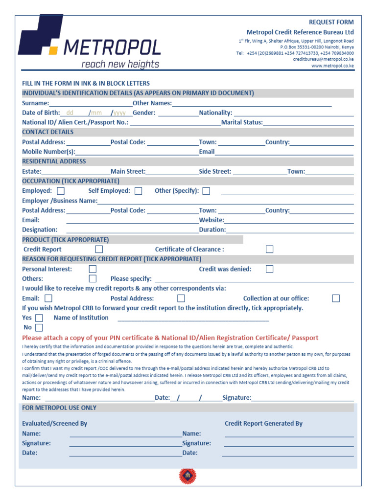 Individual Request Form V3.0 | PDF | Justice | Crime & Violence