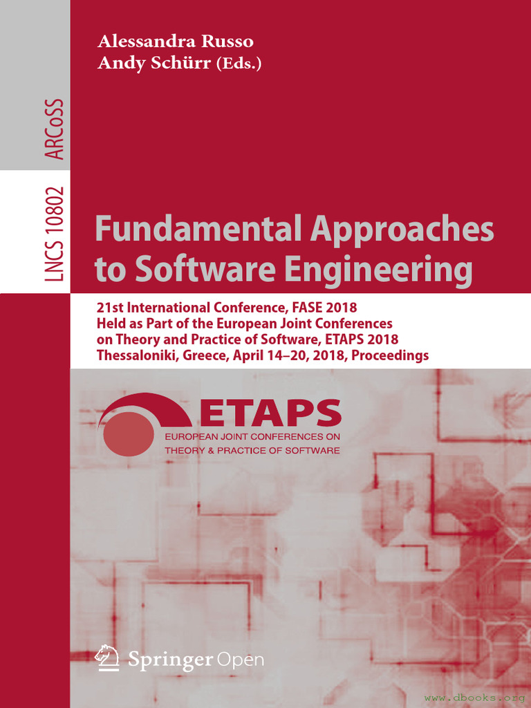 00 Fundamental Approaches To Software Engineering | PDF | Computers