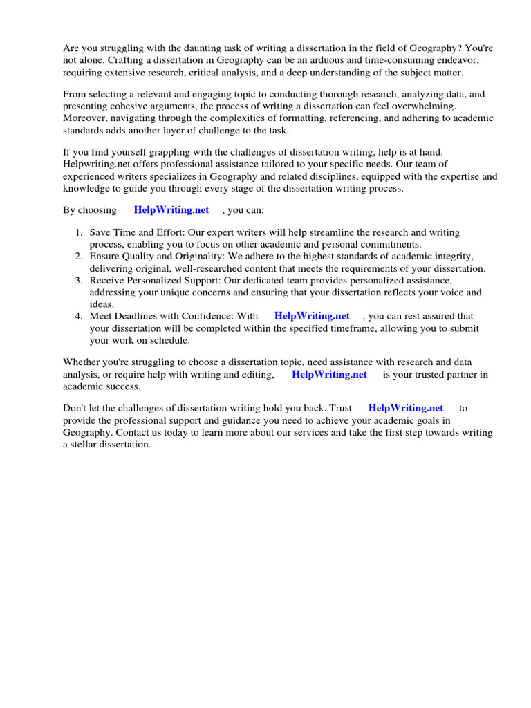 Dissertation Topics Related To Geography | Download Free PDF ... Dissertation Topics Related To Geography | Download Free PDF ...