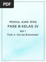 Modul Ajar PBL IPAS Kelas 4 Semester 2 | PDF